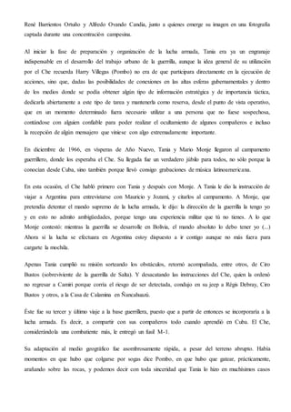 El Che Guevara su Trascendencia en América Latina | DOCX