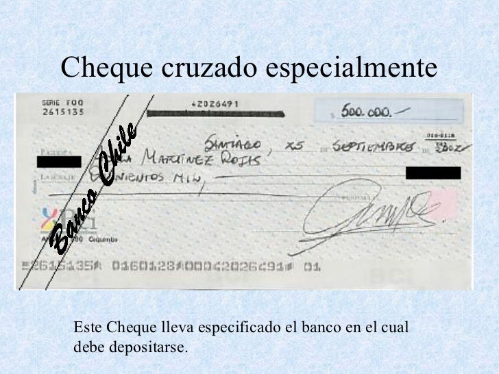 El cheque