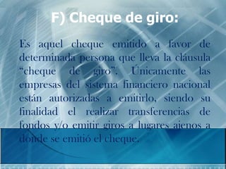 El Cheque | PPSX
