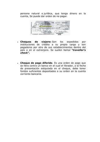 Cheques | DOCX
