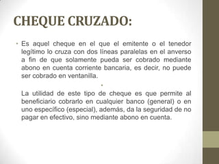 El cheque en el peru | PPTX