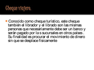 El cheque y sus partes | PPT