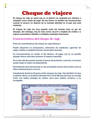 El cheque y tipos de cheques | PDF
