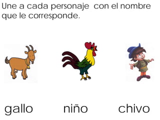 El chivo en la huerta dibujos | PDF