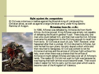 Presentation about El cid. Spanish National Hero | PPT | Genealogy and ...