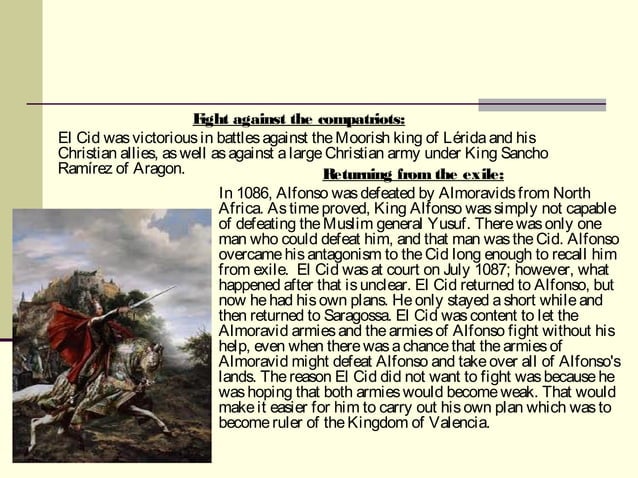 Presentation about El cid. Spanish National Hero | PPT | Genealogy and ...