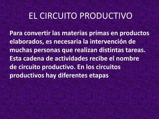 El circuito productivo de la leche (1) (2) | PPTX