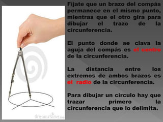 El circulo y la circunferencia 4º | PPTX