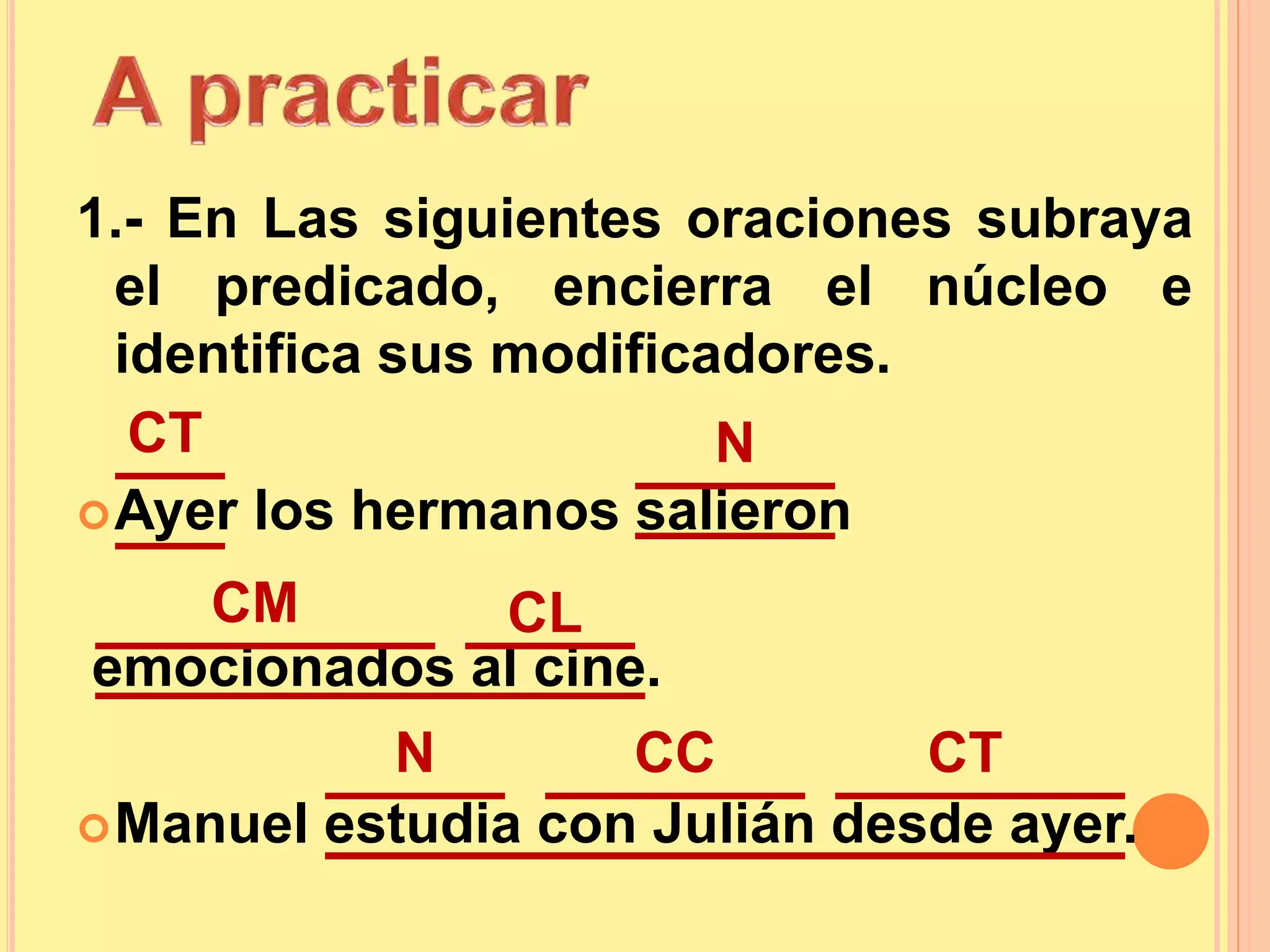 El circunstancial | PPT