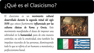 El clasicismo | PPTX