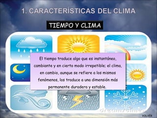 El clima.presentacion power point | PPT