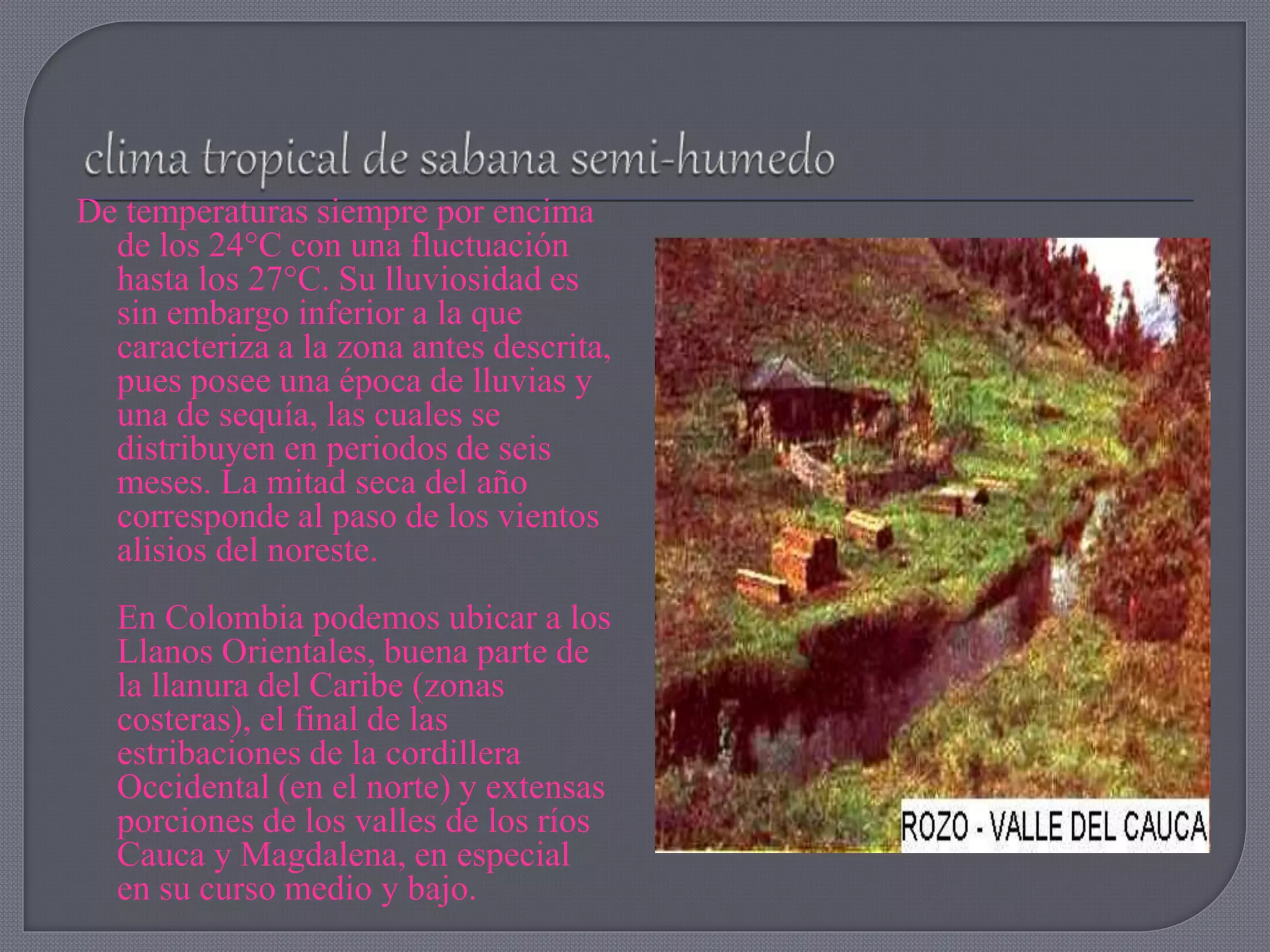 El clima colombiano | PPTX