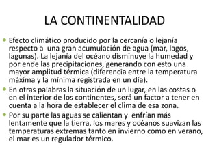 El Clima en Curso de Preparacion y Acceso a la Universidad | PPTX