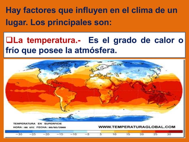 El clima y el tiempo | PPT