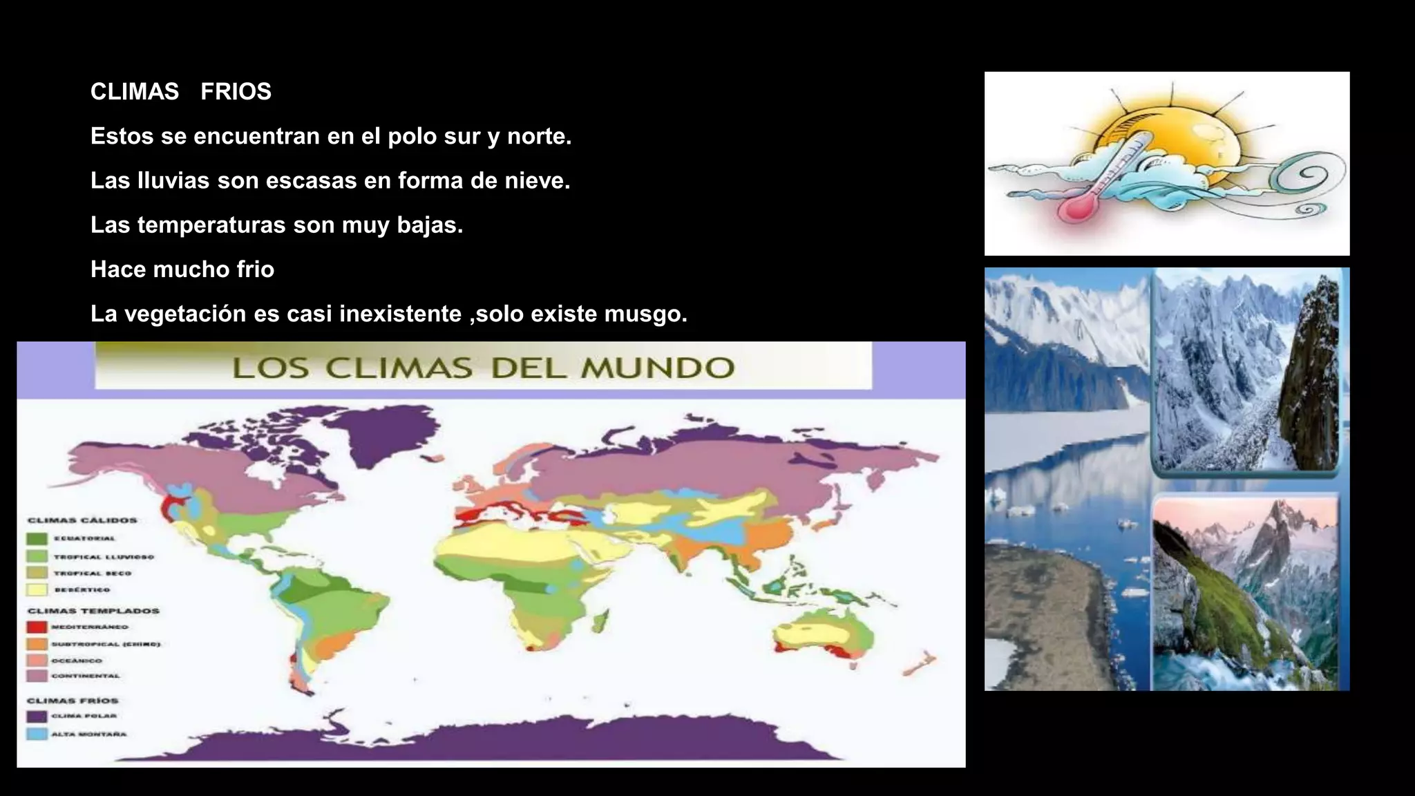 El clima y sus cambios | PPT
