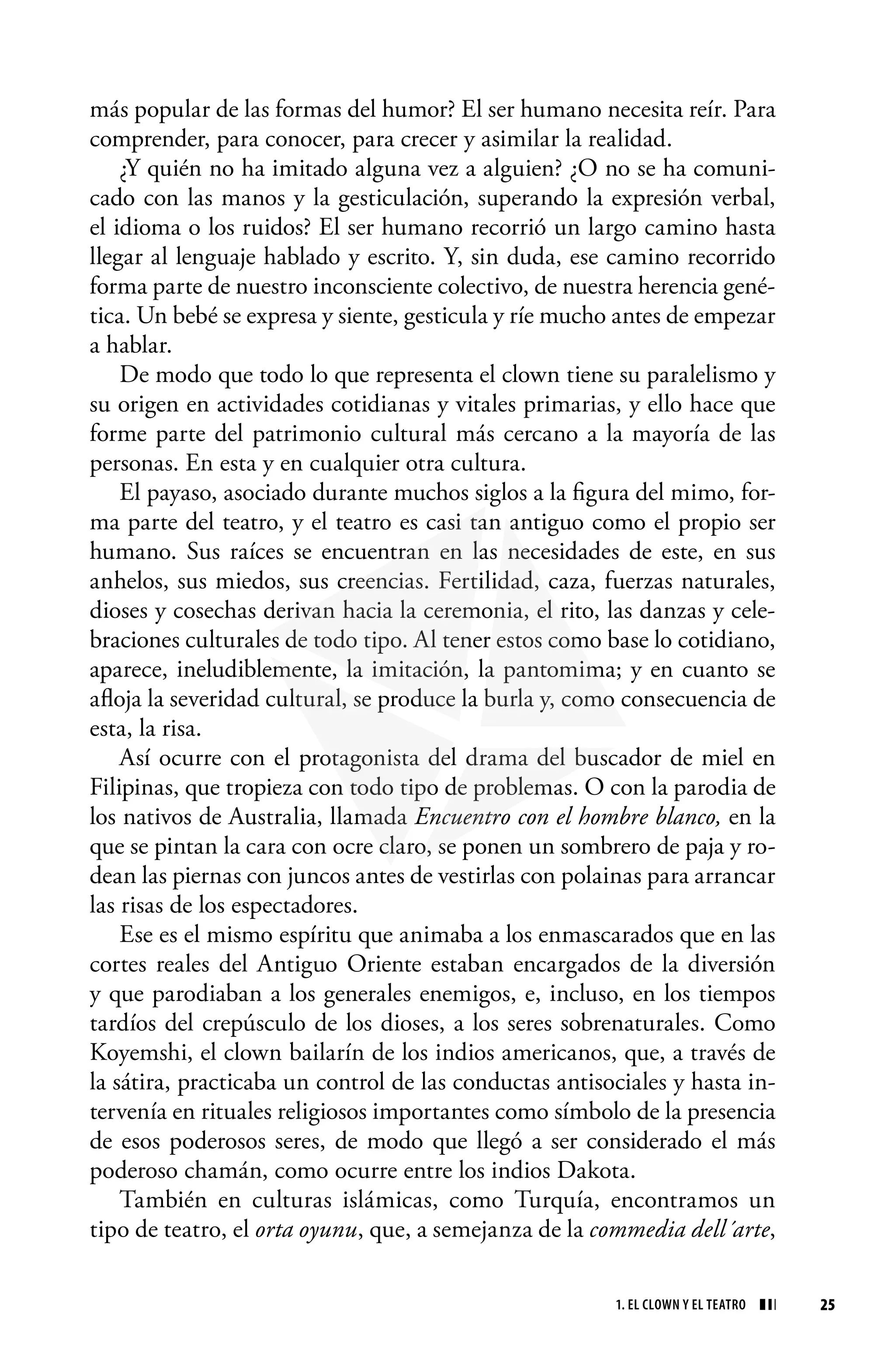 El clown, un navegante de las emociones - Jesús Jara | PDF
