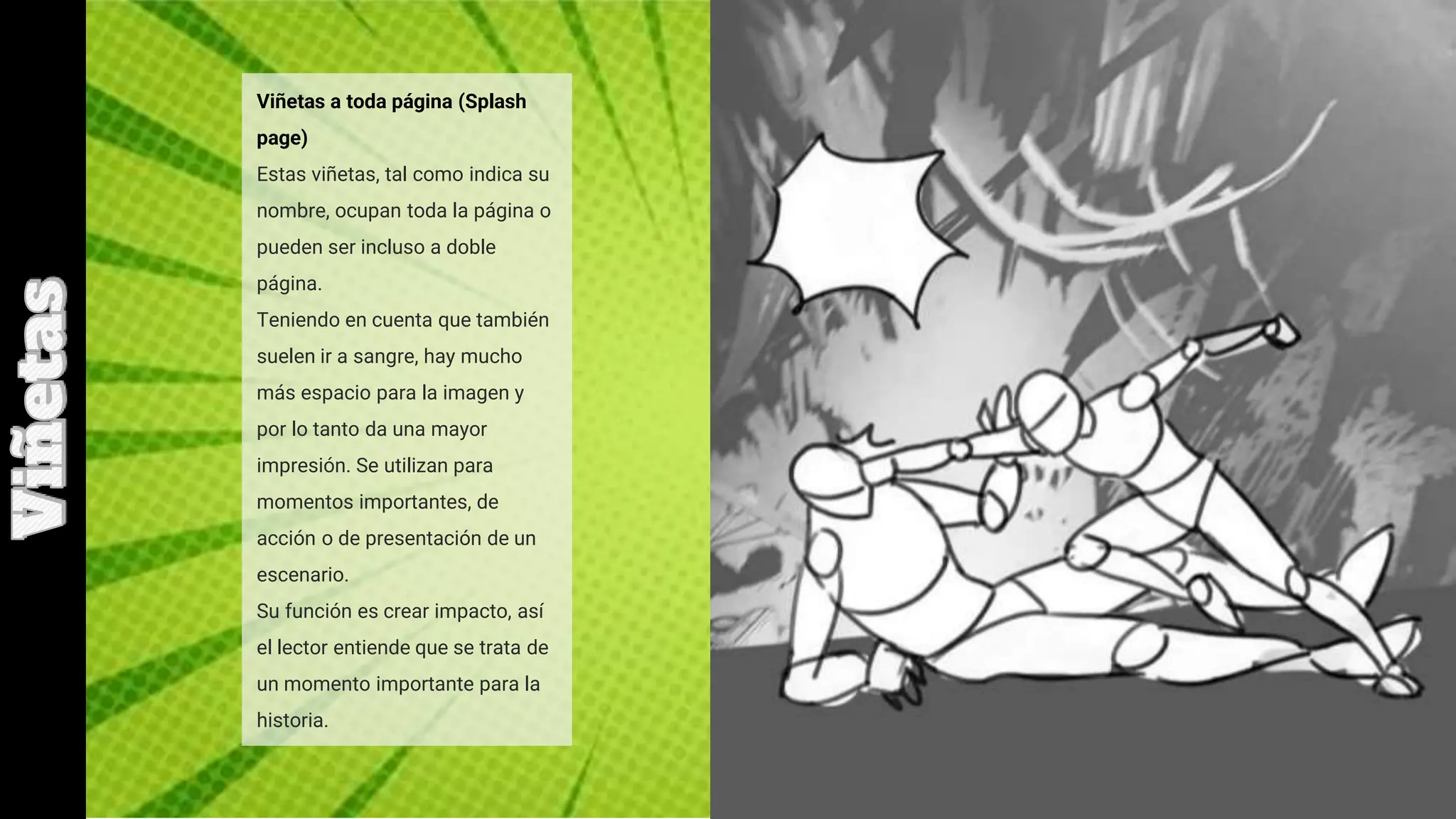El cómic y sus partes - Diapositivas tipo presentación para educadores ...