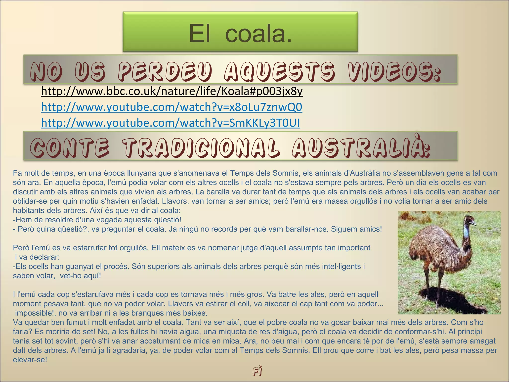 El coala | PPT