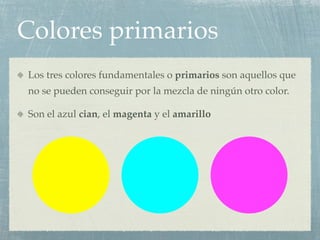 El Color 2º Eso | KEY