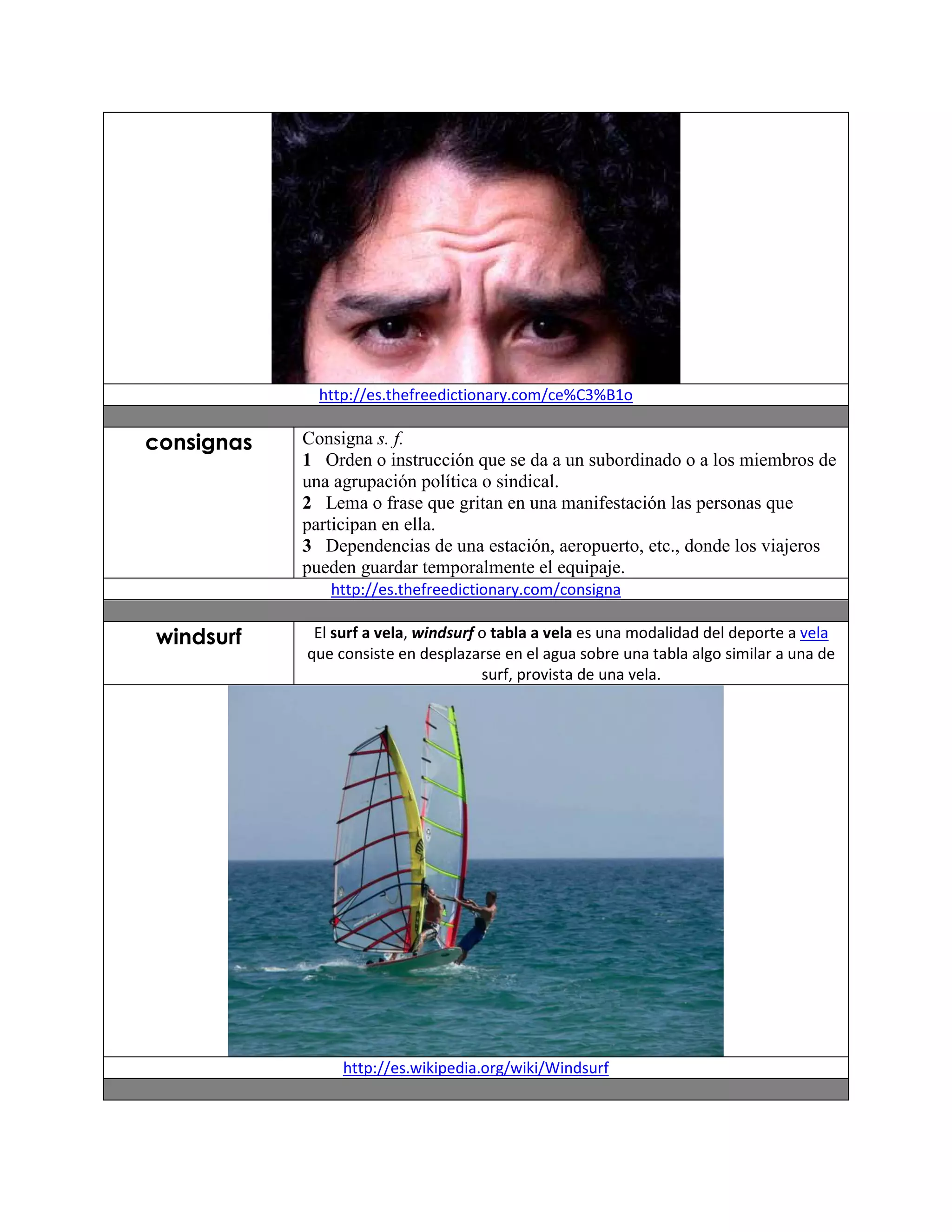 El color de mis palabras vocabulario | PDF