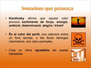 El color taronja | PPTX