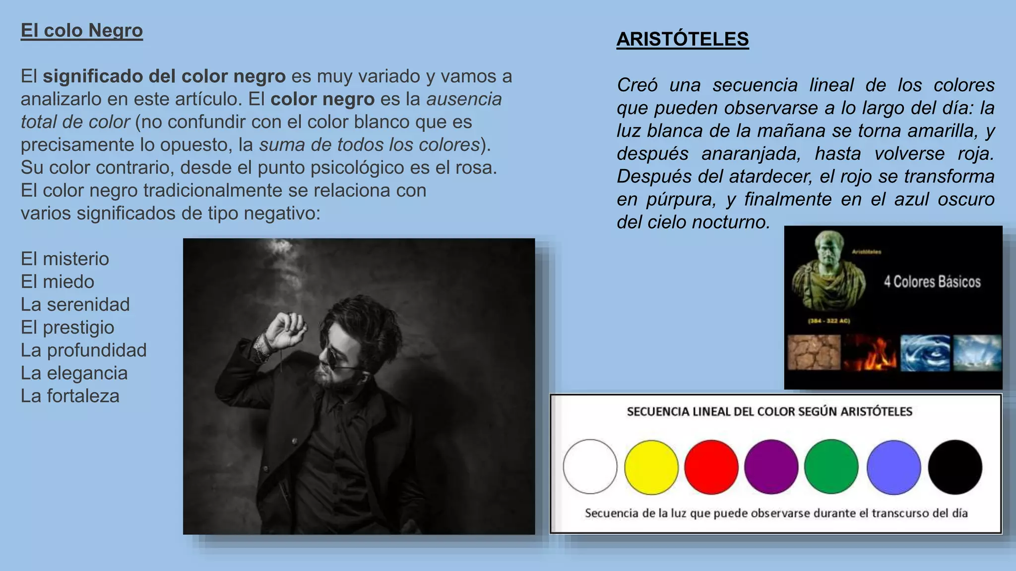 El color y la historia | PPT