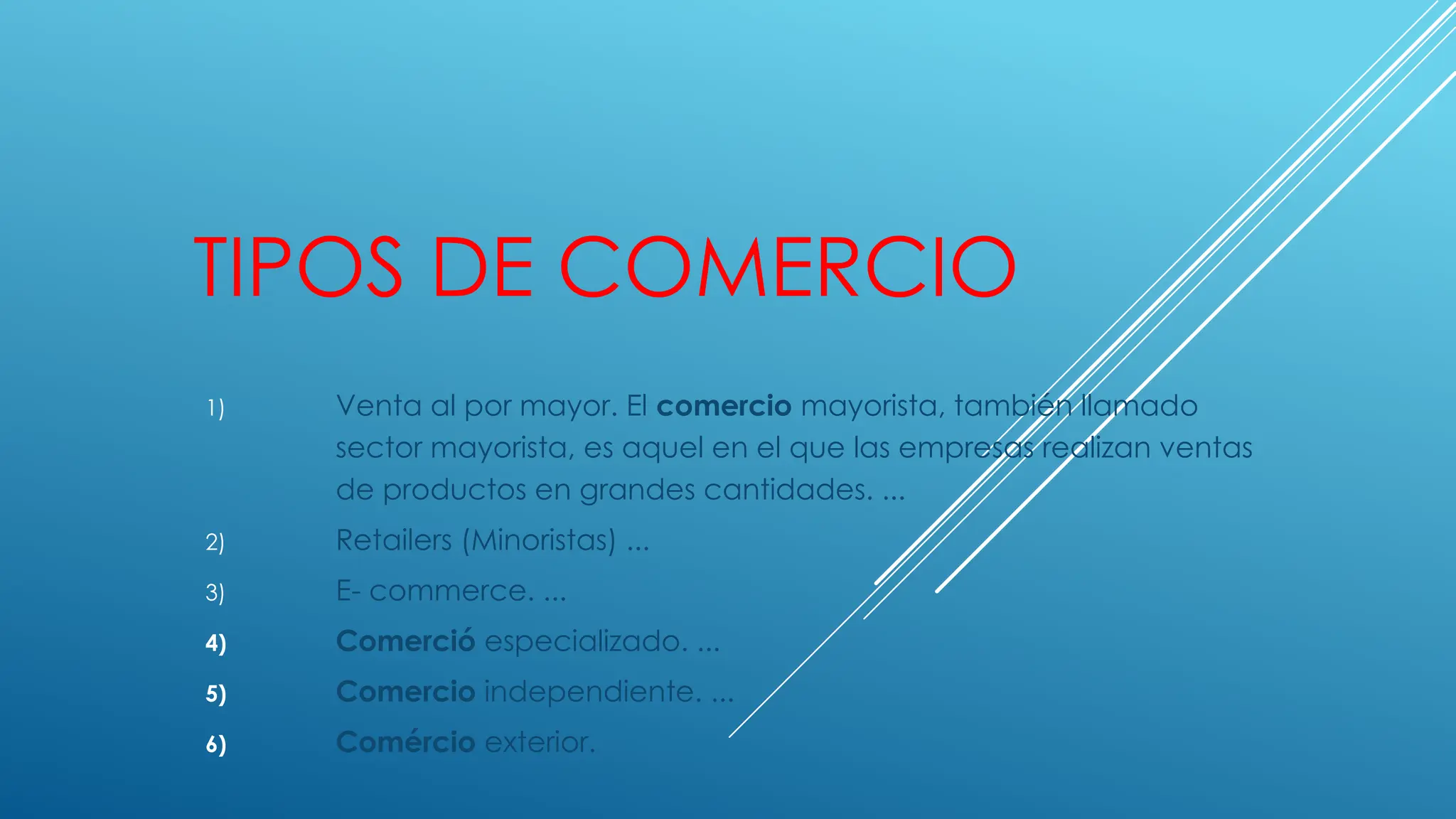 Tipos de comercio y beneficios del comercio .pptx
