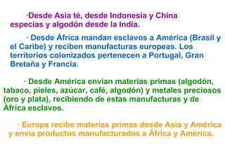 El comercio colonial | PPT
