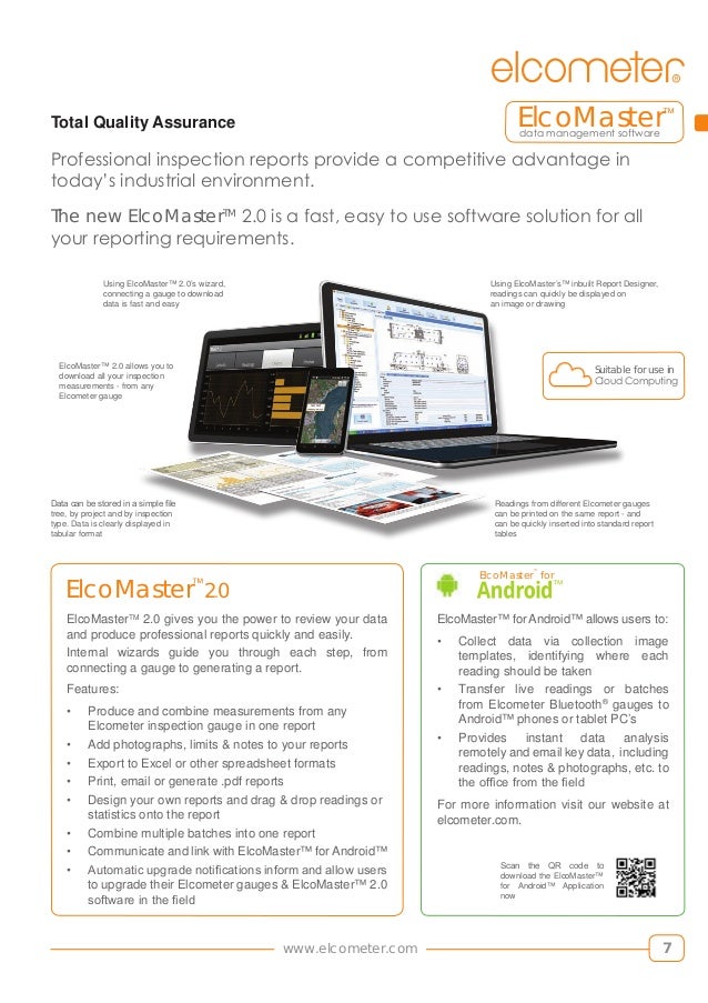 Elcometer 224 Digital surface profile gauge available with Blutooth,