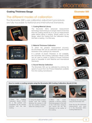 Elcometer 500 coating thickness gauge english (1) | PDF