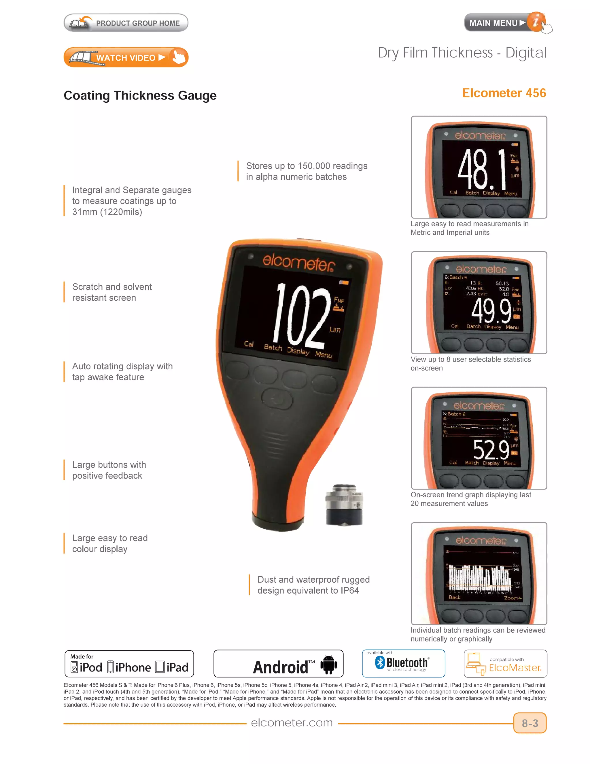 Elcometer dft gauge | PDF
