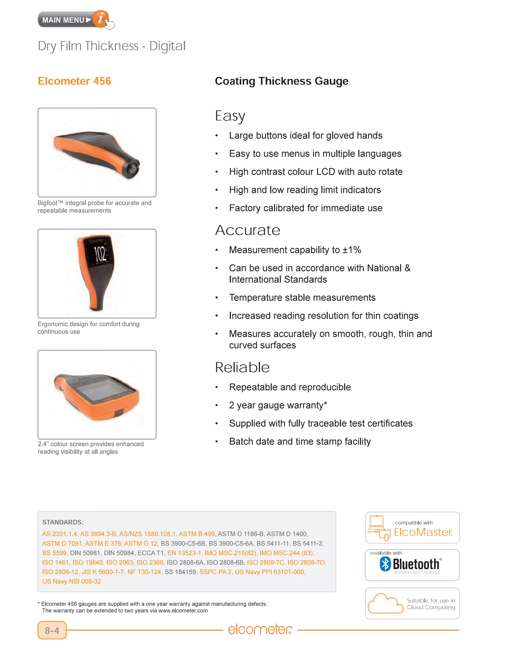 Elcometer dft gauge | PDF