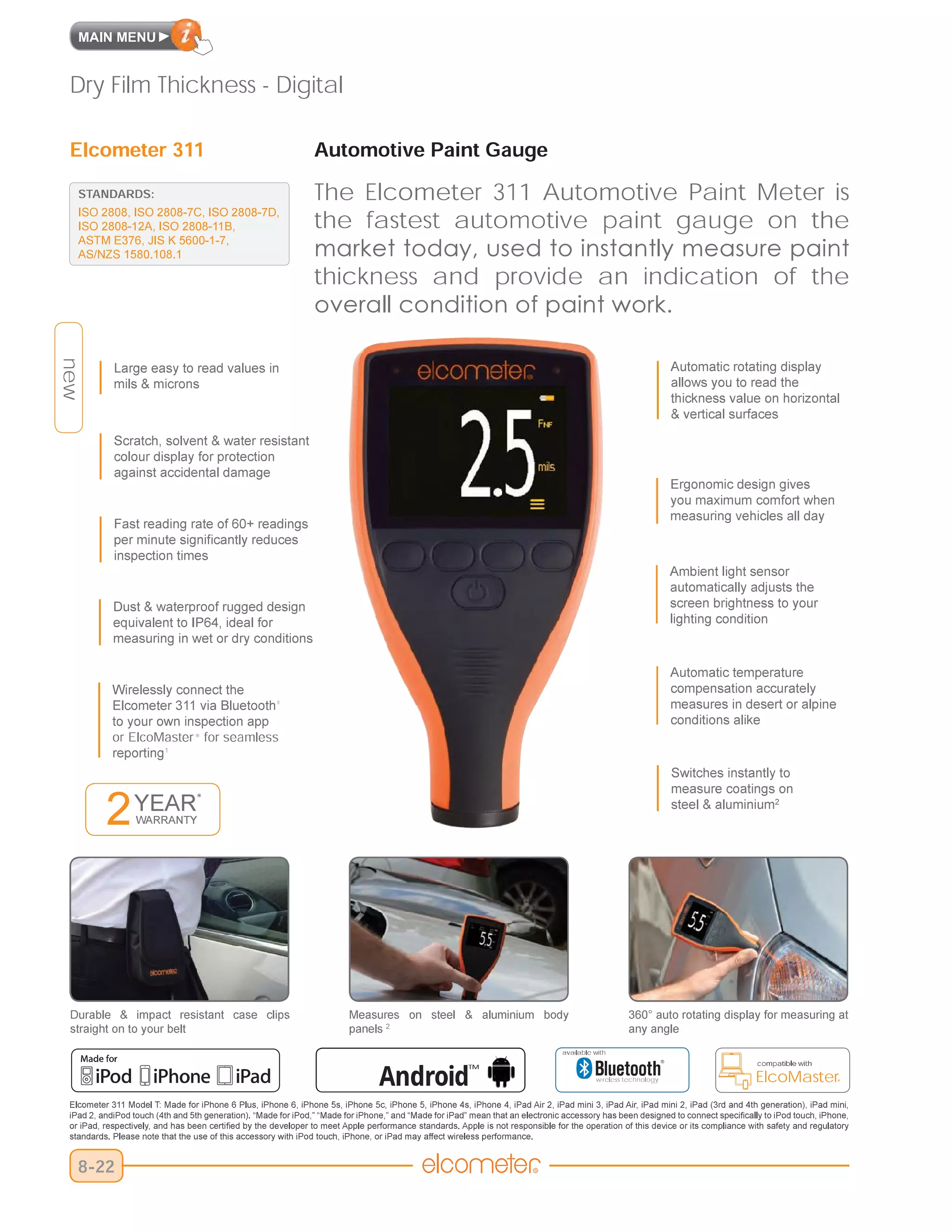 Elcometer dft gauge | PDF