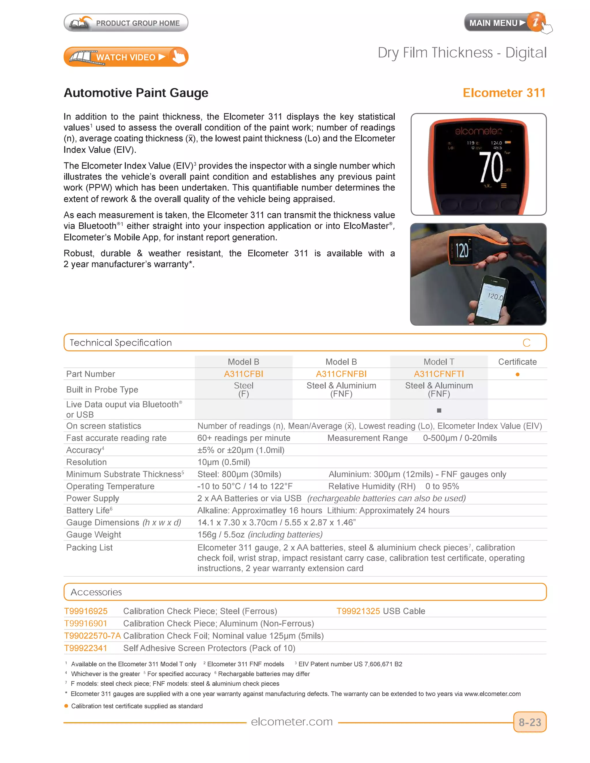 Elcometer dft gauge | PDF