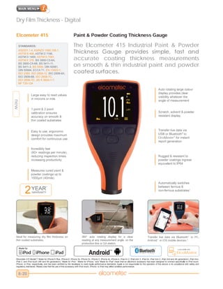 Elcometer dft gauge | PDF