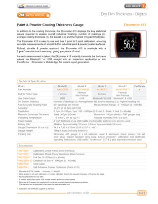 Elcometer dft gauge | PDF