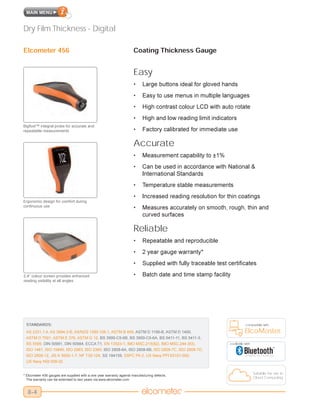Elcometer dft gauge | PDF