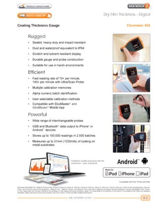 Elcometer dft gauge | PDF