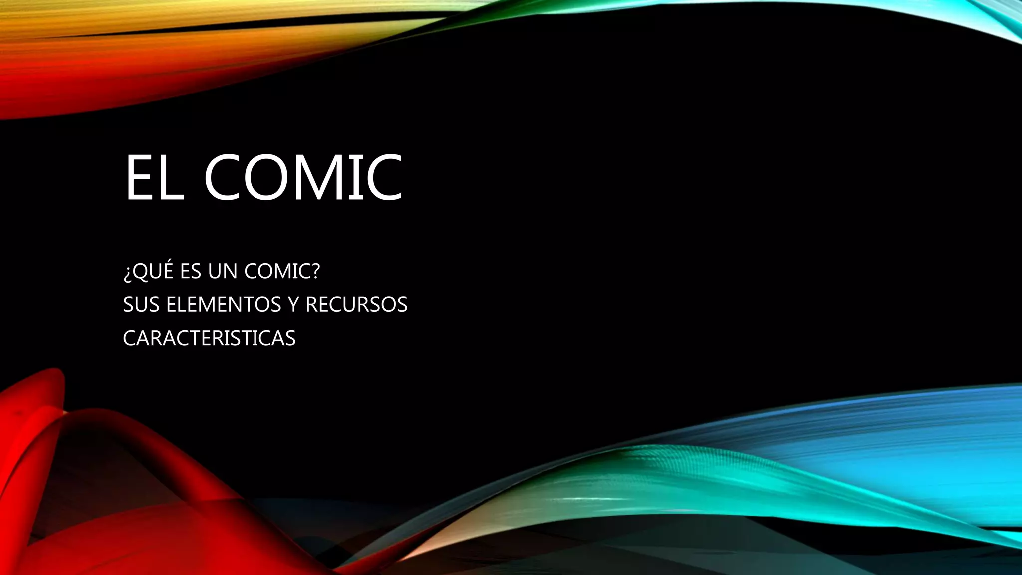 El comic y sus elementos | PPT