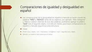 El comparativo presentacion | PPTX