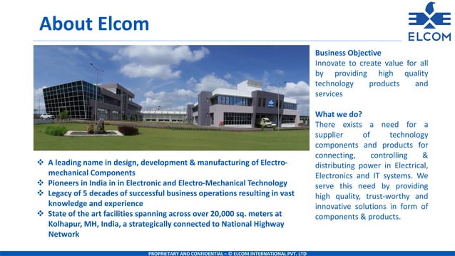 Elcom PDU & Smart solutions : Company Profile | PDF