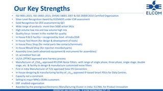Elcom PDU & Smart solutions : Company Profile | PDF
