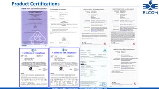 Elcom PDU & Smart solutions : Company Profile | PDF