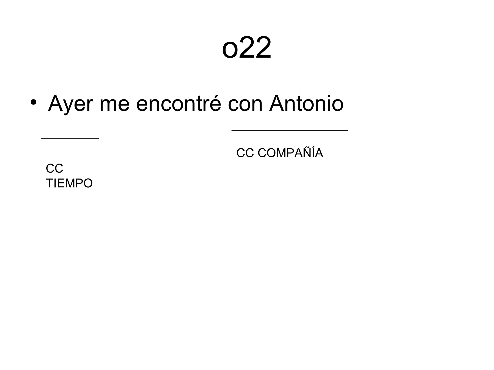 El complemento circunstancial ejercicios | PPT