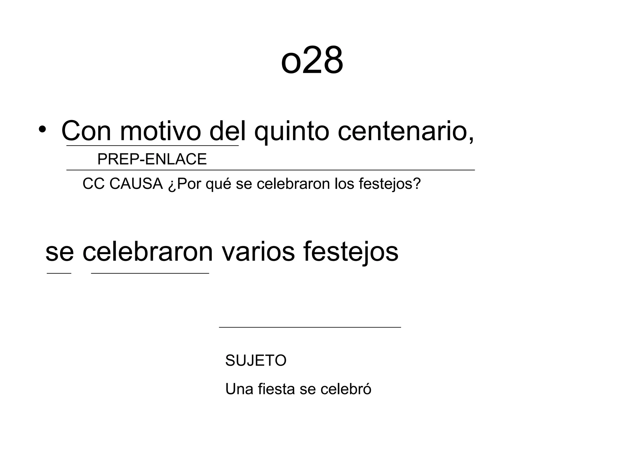El complemento circunstancial ejercicios | PPT