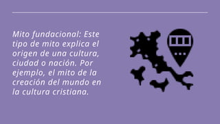 El concepto del mito y los tipos de mitos - Presentación_20241117 ...