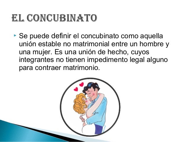 El concubinato