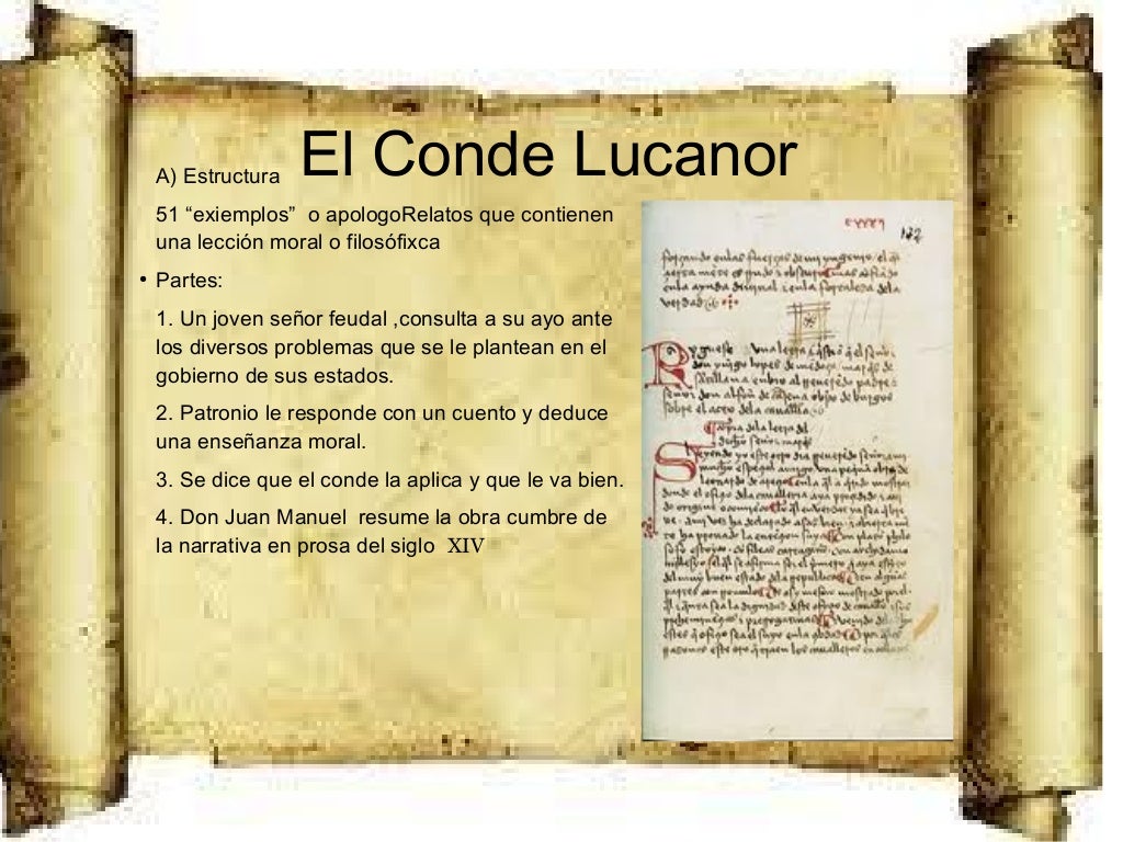 El conde lucanor
