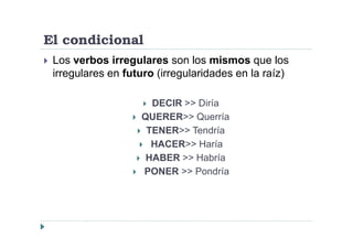 El condicional | PDF