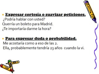 El Condicional Spanish ppt.ppt